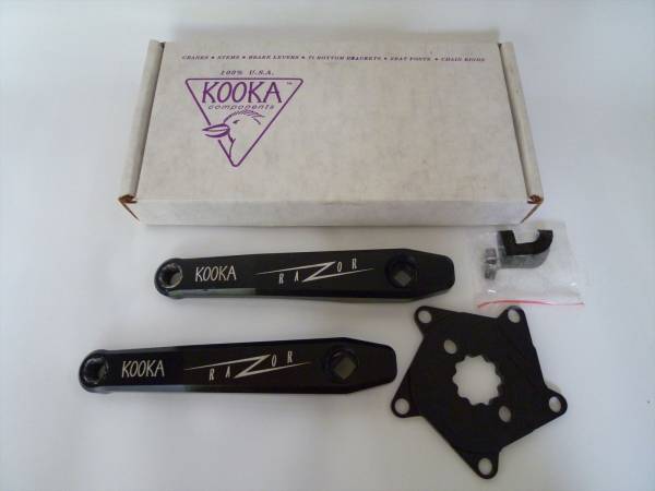 Kooka Razor PCD94 CNC DH オールドMTB向きレアOLD 送480(クランク)｜売買されたオークション情報、yahooの ...