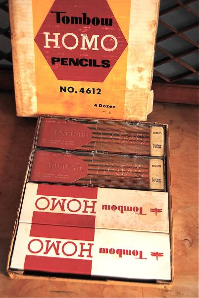 CL 元箱付 最高級 トンボ/HOMO鉛筆 3Hx2/4Hx2 4ダース/TOMBOW(鉛筆)｜売買されたオークション情報、yahooの商品情報をアーカイブ公開 - オークファン（aucfan ...