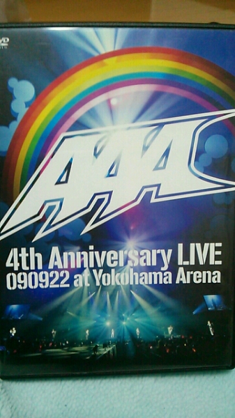 AAA AAA 4th Anniversary LIVE 090922 at Yokohama Arena(J-POP)｜売買されたオークション情報、yahooの商品情報をアーカイブ公開 ...