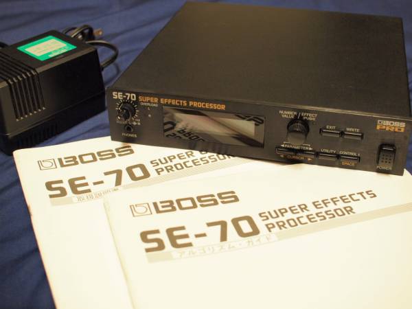 名機 BOSS SE-70 ボス エフェクター はこBOON対応(マルチエフェクター)｜売買されたオークション情報、yahooの商品情報を ...