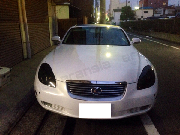 SC430 ソアラ レクサス ヘッドライト＆テールスモークフィルム(ヘッドライト)｜売買されたオークション情報、yahooの商品情報をアーカイブ公開 - オークファン（aucfan.com）