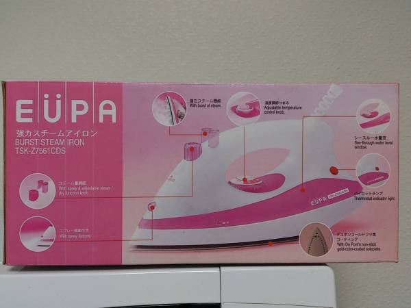 EUPA 強力スチームアイロン TSK-Z756CDS スケルトンホワイト(一般)｜売買されたオークション情報、yahooの商品情報をアーカイブ公開 - オークファン（aucfan.com）