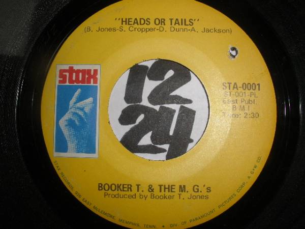 BOOKER T. & THE MG’S SOUL-LIMBO HEADS OF TAILS EX(R&B、ソウル)｜売買されたオークション ...