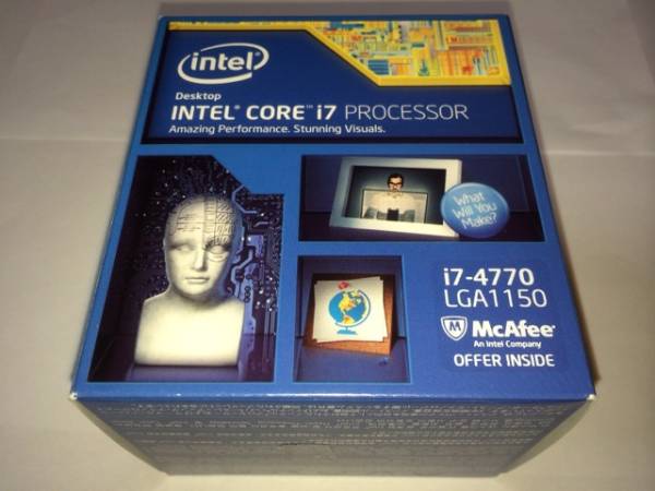 Intel Core i7-4770 3.4GHz BOX LGA1150/4Core/8Threads(Core i7)｜売買された ...