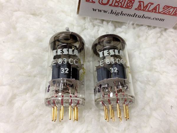 TESLA E83CC Gold Pin NOS管 ×2 Telefunken ECC803S同等(真空管)｜売買されたオークション情報 ...