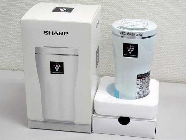 SHARP IG-CC15 ホワイト プラズマクラスターイオン発生機(空気清浄機)｜売買されたオークション情報、yahooの商品情報をアーカイブ公開 - オークファン（aucfan.com）