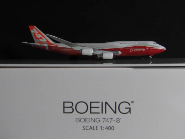 BOEING DEMO Color Rollout Hogan Wings [1:400] B747-8