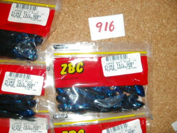 №916 激安 ZBC ZOOM フルークテールゴビー 5袋セット(ミノー)｜売買されたオークション情報、yahooの商品情報をアーカイブ公開 - オークファン（aucfan.com）