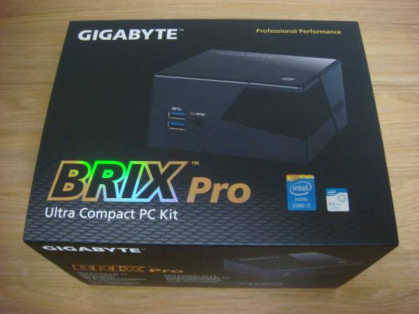 GIGABYTE BRIX Pro GB-BXi7-4770R ブラック(ベアボーンキット)｜売買されたオークション情報、yahooの商品情報をアーカイブ公開 - オークファン（aucfan.com）