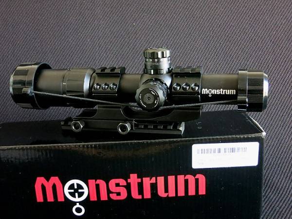 実物 Monstrum ショートスコープ/M4/AR/HK416最適マウント付(パーツ)｜売買されたオークション情報、yahooの商品情報を ...