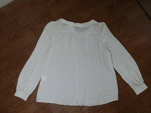 SWEET ROUGE 長袖 ブラウス リボン ベージュ Mサイズ(Mサイズ)｜売買されたオークション情報、yahooの商品情報をアーカイブ ...