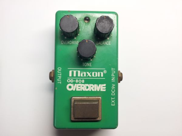 ビンテージ エフェクター MAXON OD-808/TS-808 オーバードライブ(オーバードライブ)｜売買されたオークション情報、yahoo ...