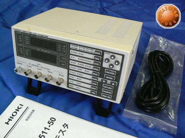 LCRメーターHIOKIヒオキ日置電機3511-50ハイテスタ-高級16.2万円(その他)｜売買されたオークション情報、yahooの商品情報を ...