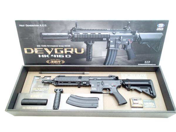 マルイ 次世代電動ガン HK416 DEVGRUカスタム(電動ガン)｜売買されたオークション情報、yahooの商品情報をアーカイブ公開 - オークファン（aucfan.com）