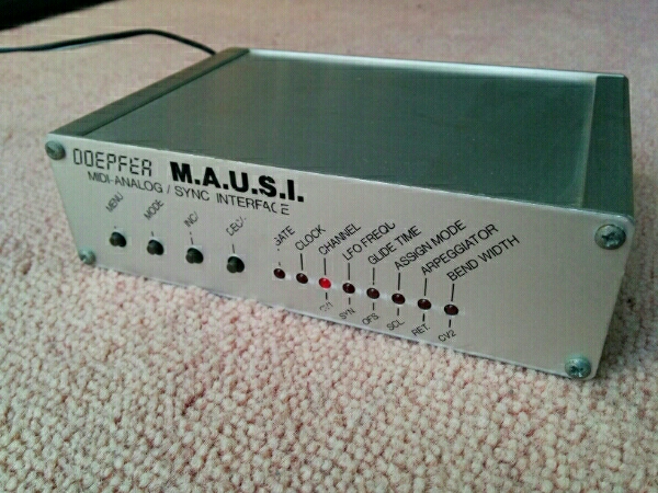DOEPFER M.A.U.S.I. MIDI/SYNC & CV/GATEコントローラ(MIDIキーボード、コントローラー)｜売買された ...