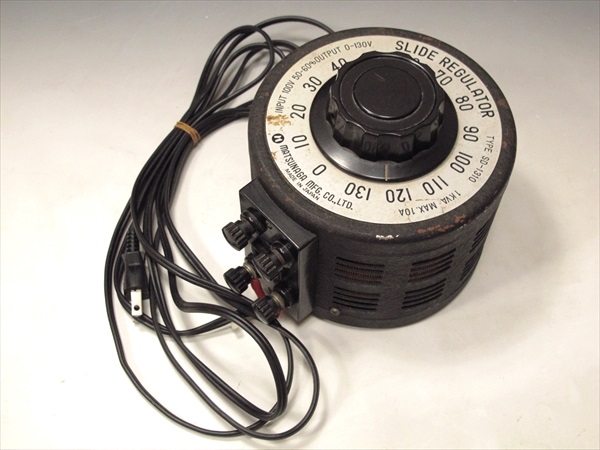 MATSUNAGA松永製作所 SLIDE REGULATOR SD-1310 スライダック 309(ダウントランス、降圧器)｜売買された ...
