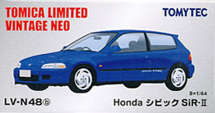 トミカリミテッドヴィンテージTLV-N48b HondaシビックSiRー11青(トミカリミテッド)｜売買されたオークション情報、yahooの ...
