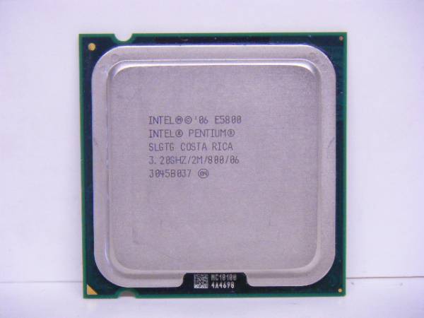 NB_CPU3063 Intel Pentium E5800 3.2GHz/2M/800 SLGTG 完動品(Pentium Dual ...