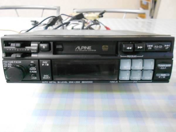 ALPINE アルパイン 7292JS(テープデッキ)｜売買されたオークション情報、yahooの商品情報をアーカイブ公開 - オークファン ...