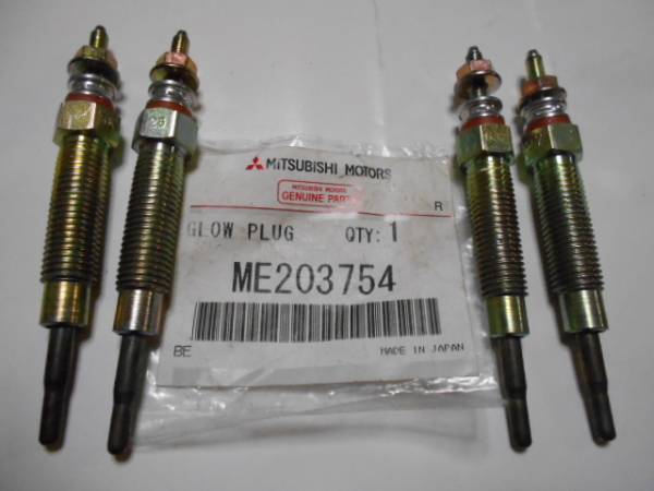 三菱デリカ スペースギア等用 グロープラグ ME203754 4本セット(三菱用)｜売買されたオークション情報、yahooの商品情報を ...