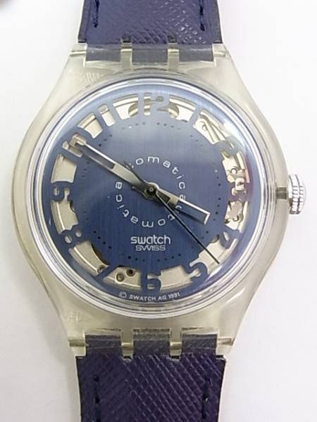 SWATCH スウォッチ メンズ 自動巻き 腕時計 ETA2840 青AUTOMATIC(AUTOMATIC)｜売買されたオークション情報、yahooの商品情報をアーカイブ公開 ...