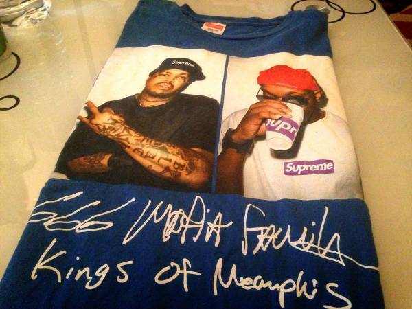 12aw supreme three six 666 mafia 青M box logo yankees 15ss(Lサイズ)｜売買された ...