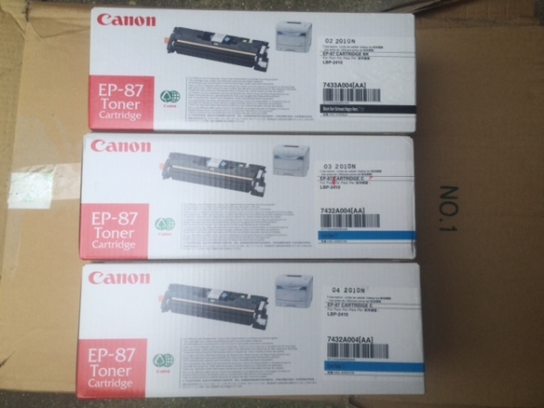 キャノン純正トナーカートリッジEP-87 LBP-2410 3本(キヤノン)｜売買されたオークション情報、yahooの商品情報をアーカイブ公開 - オークファン（aucfan.com）