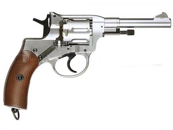 WinGun製 Nagant M1895 CO2 Revolver フルメタルパーツ SV/6mm(ガスガン)｜売買されたオークション情報 ...