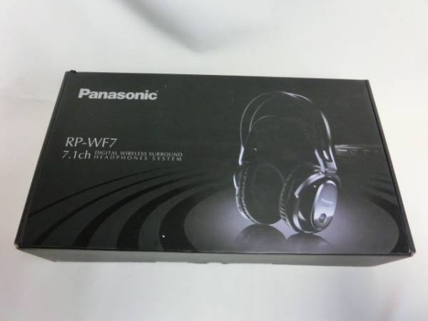 100S186b Panasonic RP-WF7 7.1ch ヘッドフォン(パナソニック)｜売買されたオークション情報、yahooの商品情報 ...