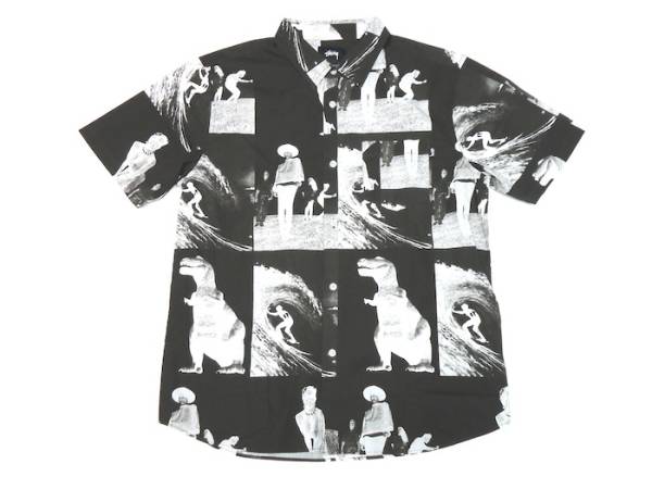 定価16740円 STUSSY ステューシー 半袖シャツ ブラック M(半袖シャツ)｜売買されたオークション情報、yahooの商品情報をアーカイブ公開 - オークファン（aucfan.com）