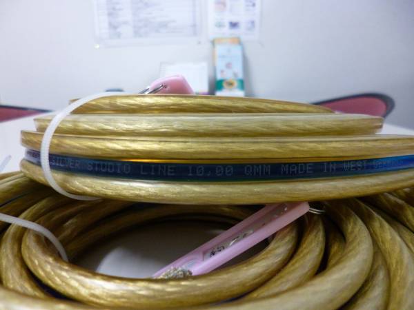 MONITOR POWER CABLE/SILVER STUDIO LINE 10.00/3.5m+7.0m(スピーカーケーブル)｜売買された ...