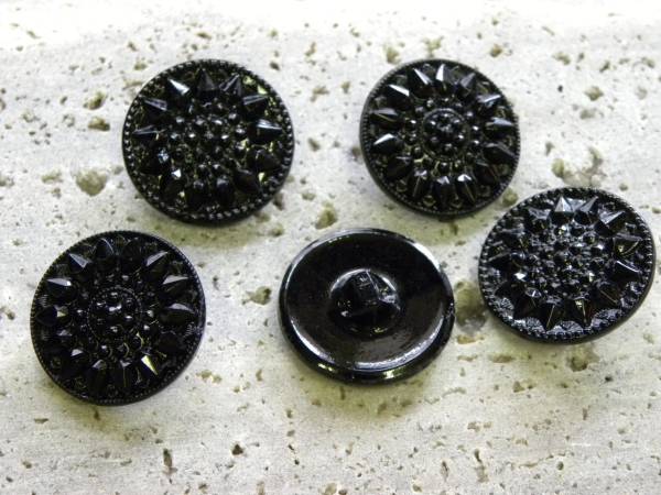 チェコガラスボタン ブラック22mm 5個セット M08(ボタン)｜売買されたオークション情報、yahooの商品情報をアーカイブ公開 - オークファン（aucfan.com）