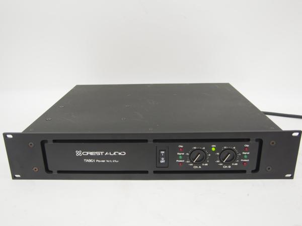 CREST AUDIO 業務用パワーアンプ FA901 120V 37CE9-21(パワーアンプ)｜売買されたオークション情報、yahooの ...