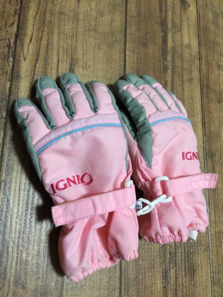IGNIO イグニオ キッズ用スキーグローブ ピンク 100-110(ウエア、装備（子ども用）)｜売買されたオークション情報、yahooの商品情報をアーカイブ公開 - オークファン ...