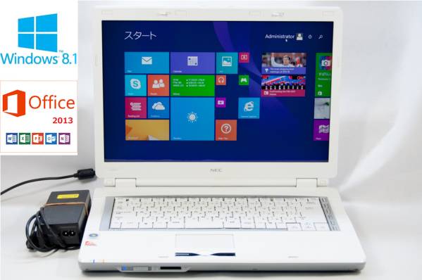 極上 NEC LaVie LL550/L 2G/120G/DVD/無線/Win8.1/Office2013(15インチ～)｜売買されたオークション情報、yahooの商品情報をアーカイブ公開 ...