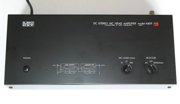 LUXKIT A809 DCアンプMCヘッドアンプ フォノイコライザー 完動品(LUXMAN)｜売買されたオークション情報、yahooの商品情報をアーカイブ公開 - オークファン（aucfan ...