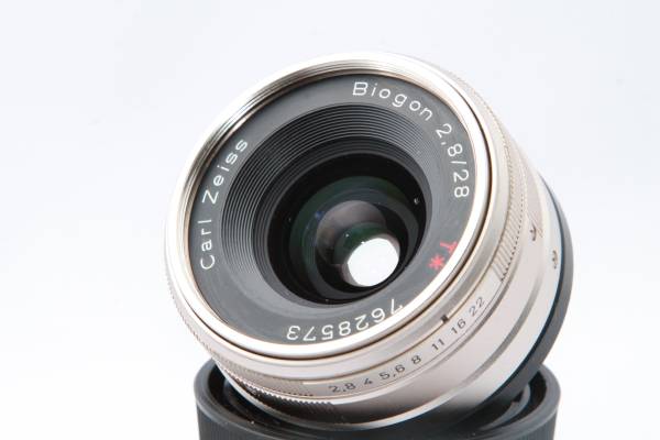 極上 Contax biogon T 28 f2.8 G コンタックスビオゴン(一眼カメラ用（オートフォーカス）)｜売買されたオークション情報 ...
