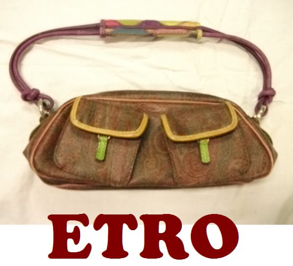 ETROエトロ ペイズリー柄レザーミニショルダーバッグ 茶系(かばん、バッグ)｜売買されたオークション情報、yahooの商品情報をアーカイブ公開 - オークファン（aucfan.com）