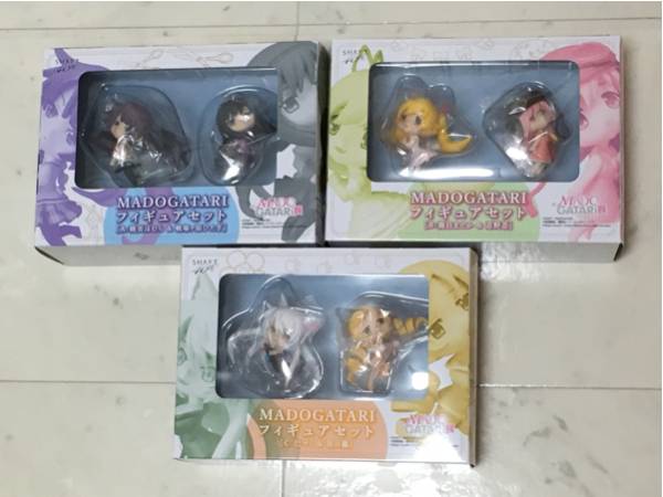 MADOGATARi展 MADOGATARI フィギュアセット 3種 まどマギ 化物語(魔法少女まどか☆マギカ)｜売買されたオークション情報、yahooの商品情報をアーカイブ公開 ...