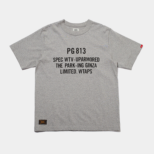 parking ginza 限定 wtaps pg813 DESIGN TEE fragment gray M(半袖Tシャツ)｜売買された ...