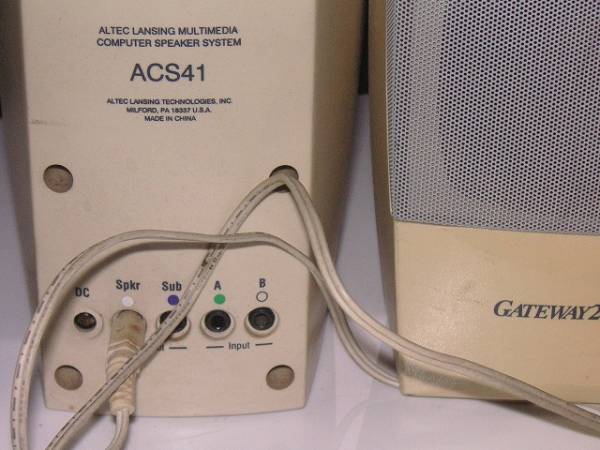 PCスピーカー ACS41 Altec Lansing 品 GATEWAY2000(アルテック)｜売買されたオークション情報、yahooの商品 ...