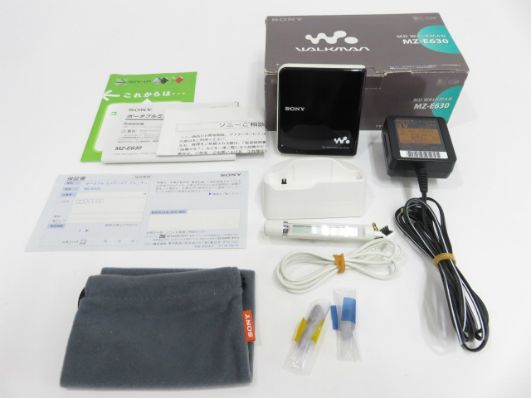 r5434 SONY ソニー MDウォークマン MZ-E630 ブラック 品(再生専用)｜売買されたオークション情報、yahooの商品情報を ...