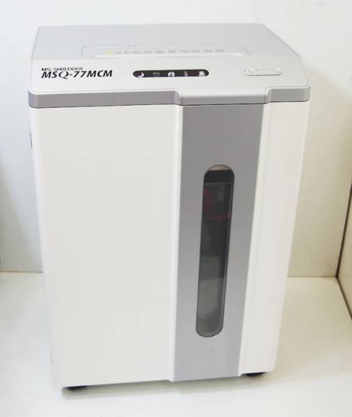 明光商会 MSシュレッダー MSQ-77MCM(シュレッダー)｜売買されたオークション情報、yahooの商品情報をアーカイブ公開 - オークファン（aucfan.com）