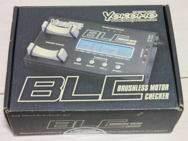 ヨコモ ブラシレス モーターチェッカー BLC 品 YZ-BLMC EA-050 品(モーター)｜売買されたオークション情報、yahooの商品情報をアーカイブ公開 - オークファン ...