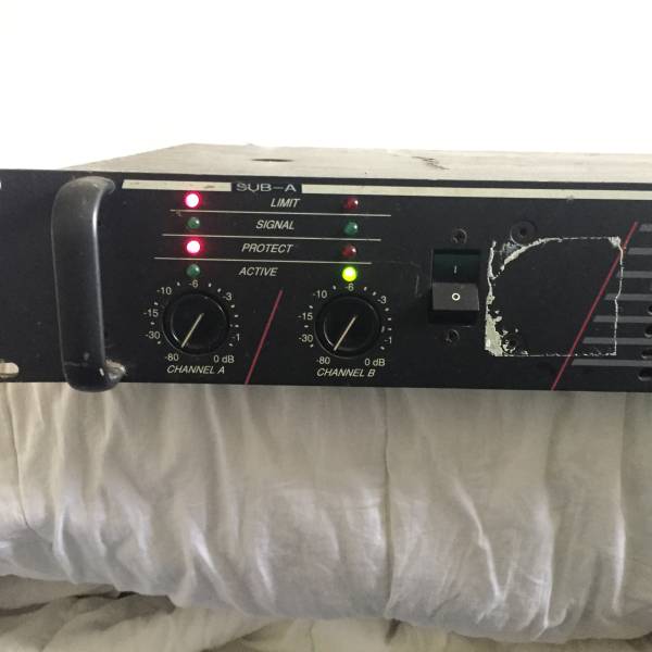 CREST AUDIO Renkus-Heinz MODEL P2500 高級パワーアンプ(パワーアンプ)｜売買されたオークション情報 ...