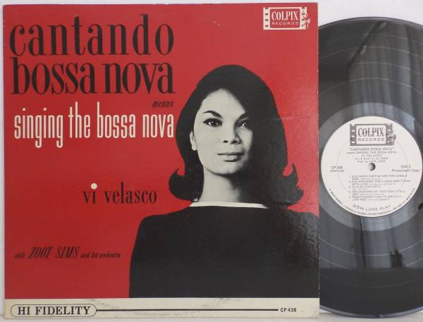 激レア ZOOT SIMS 参加 深溝 完全 オリジナル 白プロモ 高音質 MONO VI VELASCO Cantando bossa ...