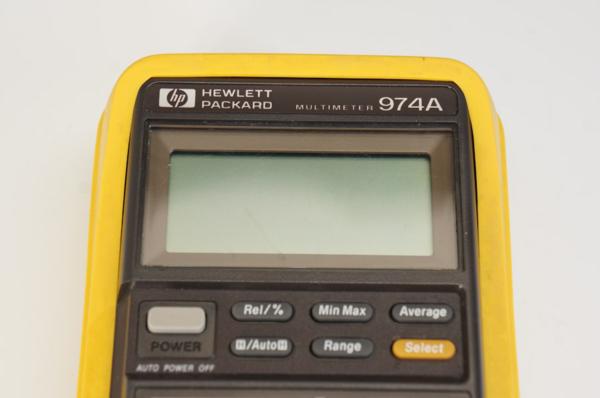 通電OK Agilent HP 974A ハンドヘルドデジタルマルチメータ 本体のみ MULTIMETER 951f31(その他)｜売買された ...