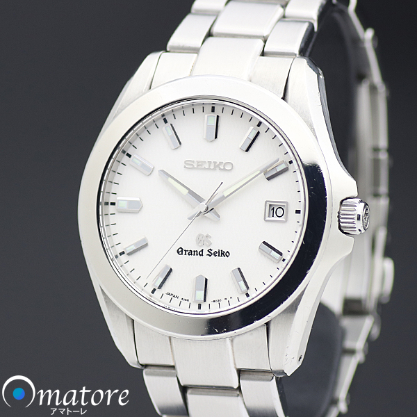 1円 SEIKO セイコー GS グランドセイコー デイト メンズ クォーツ SBGF017 8J56-8020 白文字盤(グランドセイコー ...