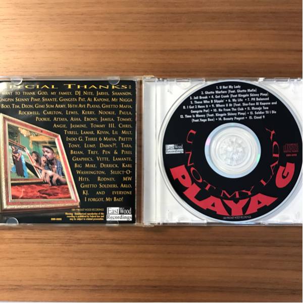 PLAYA G / U NOT MY LADY レア名盤 G-RAP(ラップ、ヒップホップ)｜売買されたオークション情報、yahooの商品情報 ...