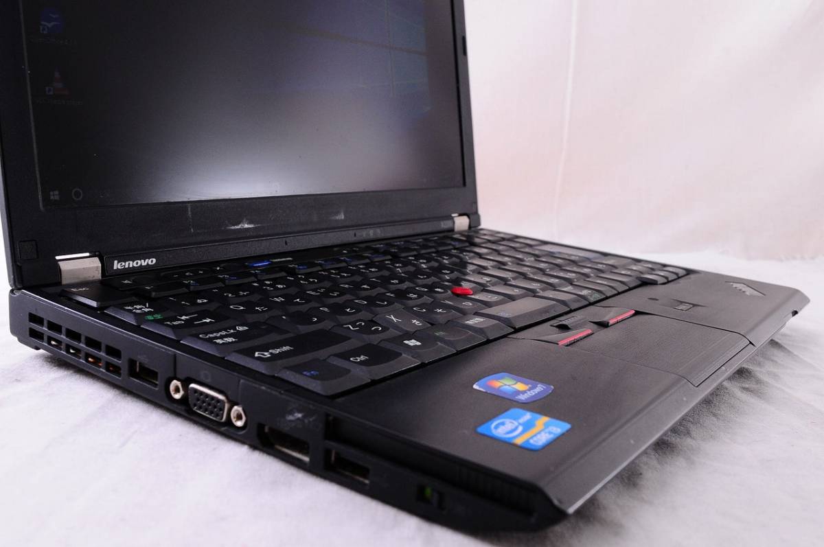動作良好 Lenovo ThinkPad X220i 最新Win10 快適i3 2350M 大容量320GB メモリ4GB 快適 無線 Wi ...